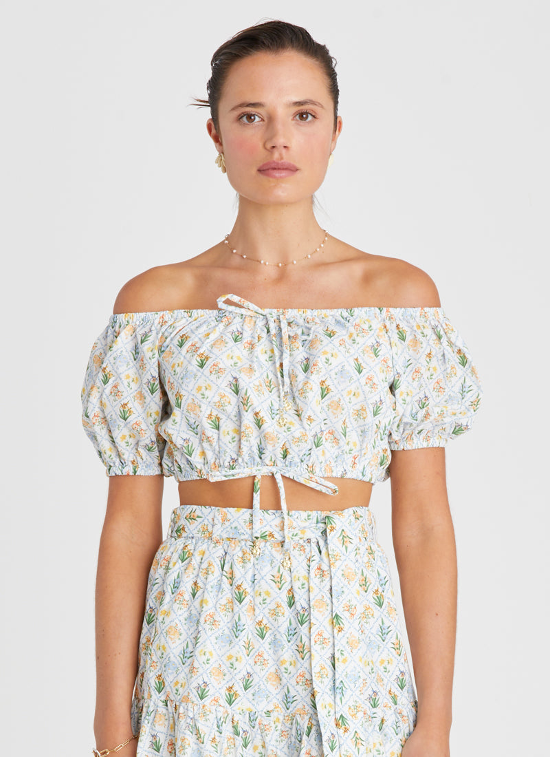 Casablanca Shelby Crop Top – Heaven Swim Australia